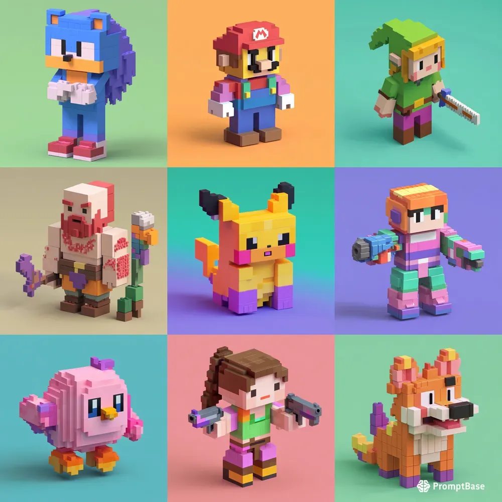 Simplicities And Structures Game Midjourney Prompt | PromptBase