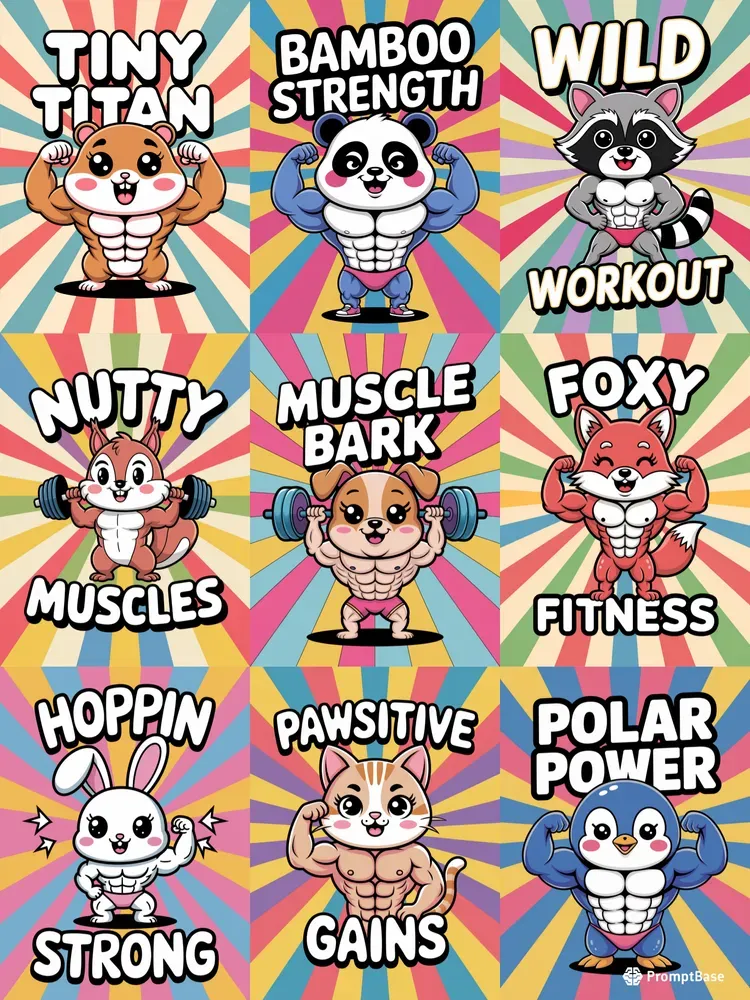 Fitness Buddy Designs Ideogram Prompt | PromptBase