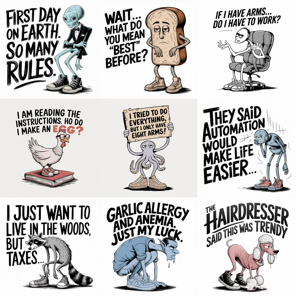 Idiotic Memes For T Shirt Art Pod Ideogram Prompt | PromptBase