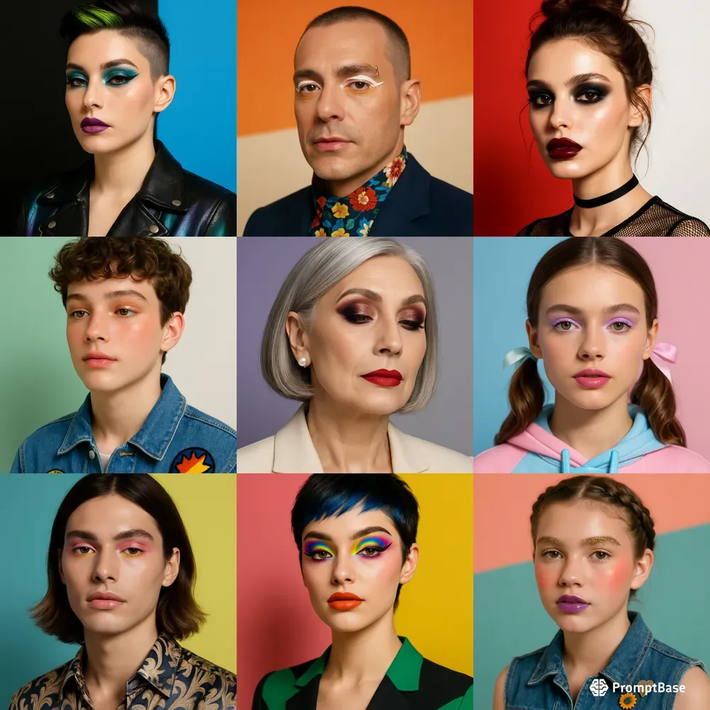 Realistic Pop Art Beauty Portraits ChatGPT Image Prompt | PromptBase