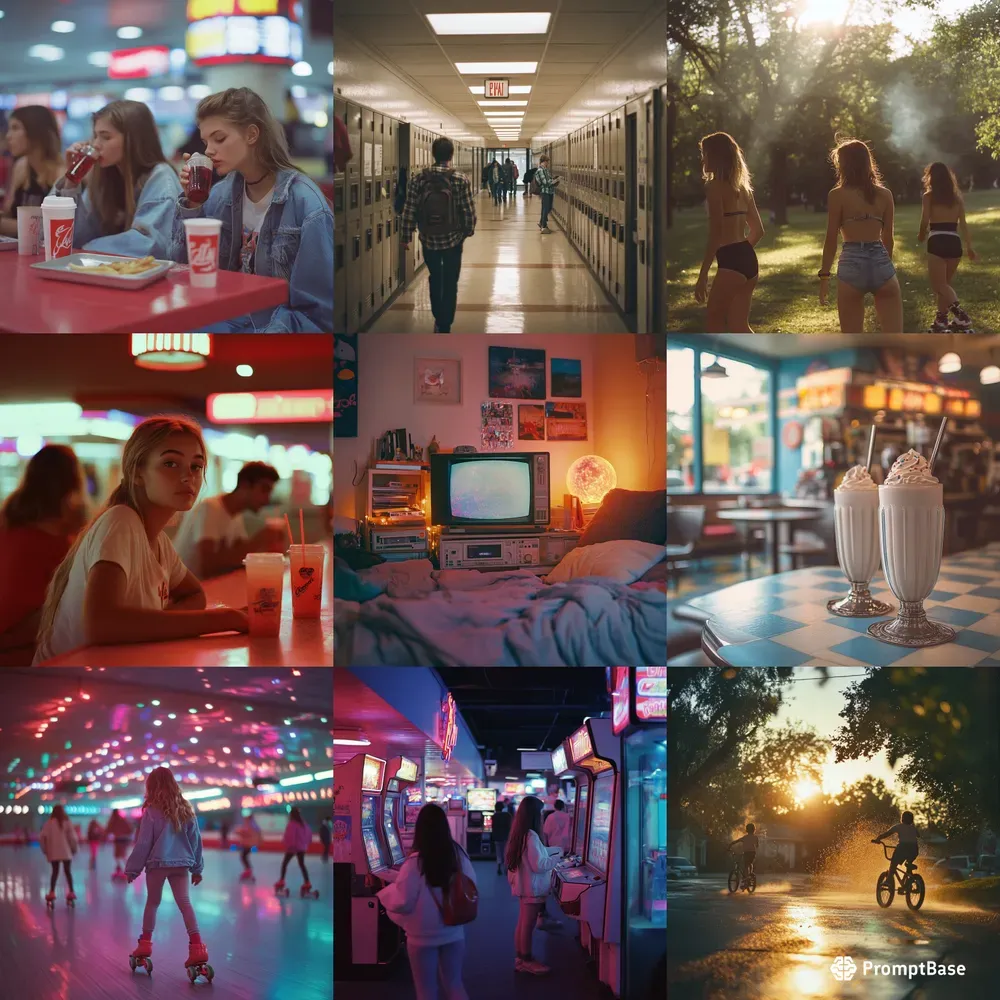 90s Nostalgia Vintage Aesthetics Midjourney Prompt | PromptBase