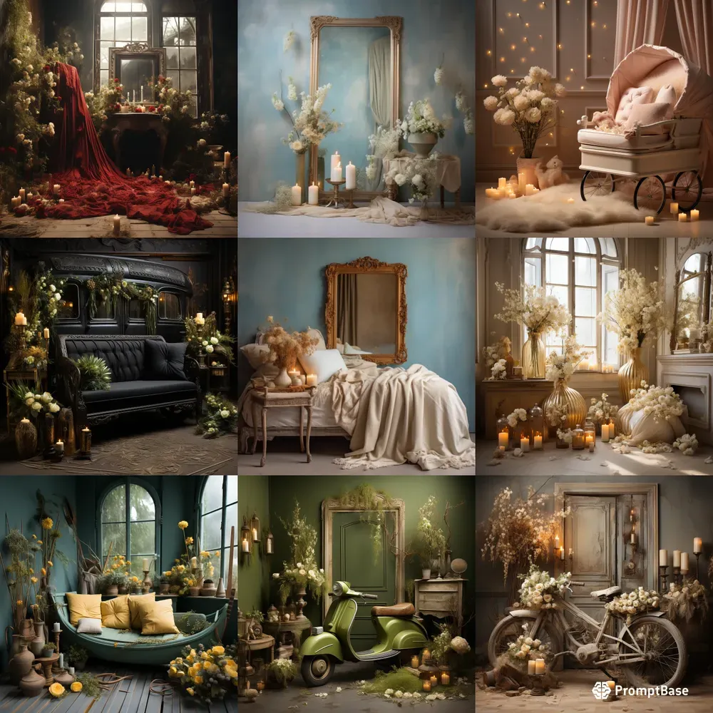 Romantic Backdrops Midjourney Prompt | PromptBase