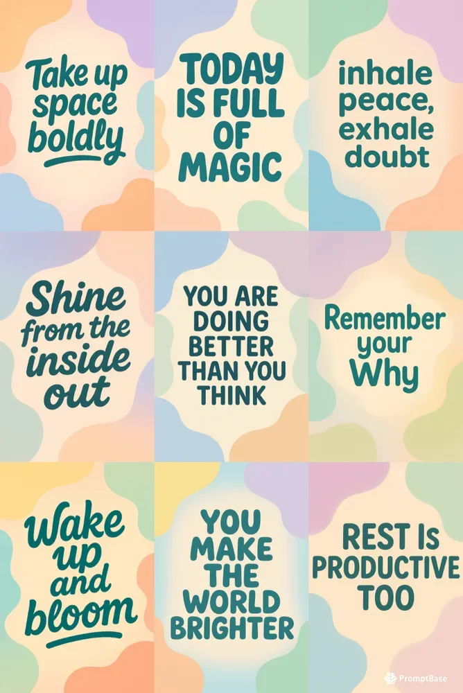 Motivational Quote Poster Generators ChatGPT Image Prompt | PromptBase