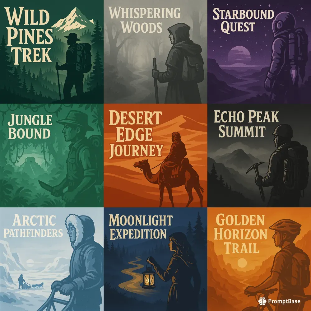 Adventure Poster Explorer Packs ChatGPT Image Prompt | PromptBase