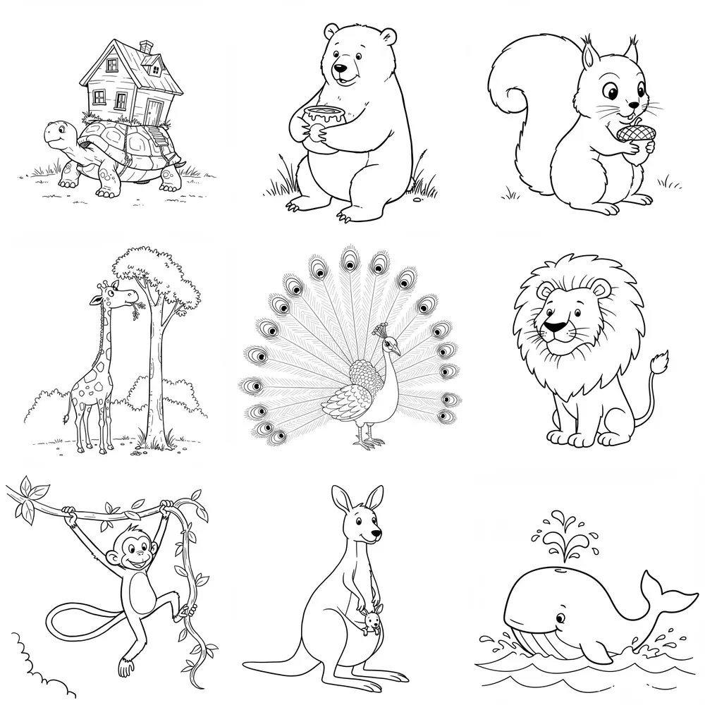 Perfect Coloring Pages Imagen Prompt | PromptBase