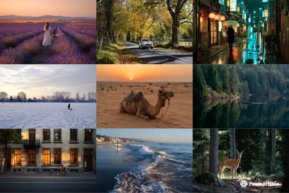 Real Photo Vibes Scenery Collections Midjourney Prompt | PromptBase