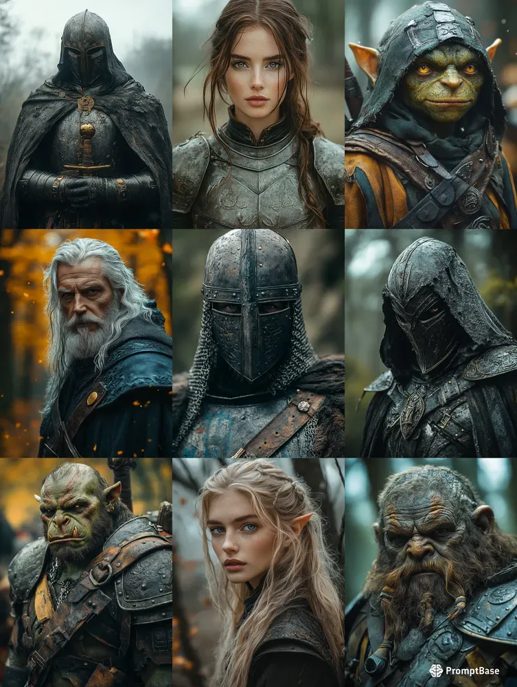 Fantasy Medieval Creatures Midjourney Prompt | PromptBase