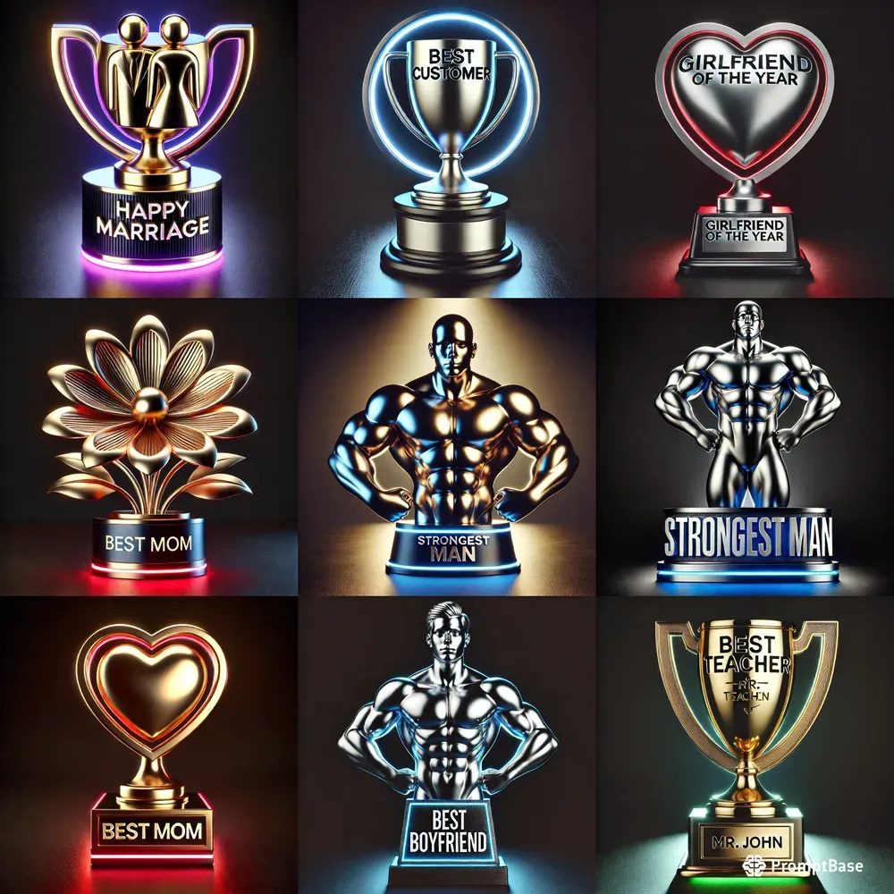 Premium Award Designs DALL·E Prompt | PromptBase