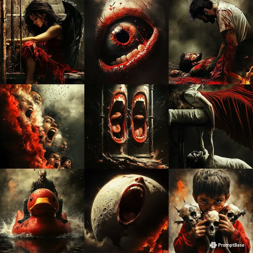 Ember Spiral Reveries Midjourney Prompt | PromptBase