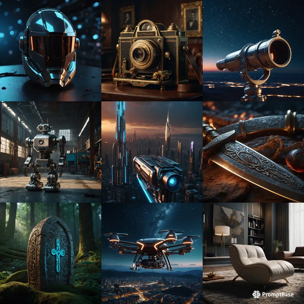 Stylized Cinematic Objects Props Leonardo Ai Prompt | PromptBase