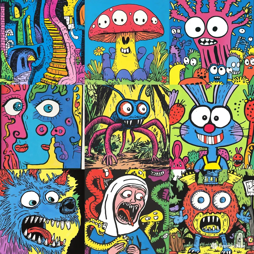 Surrealist Creature Showcases Midjourney Prompt | PromptBase