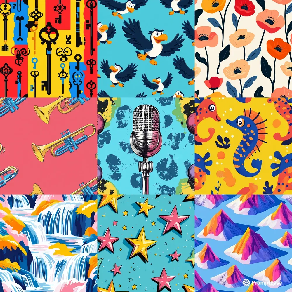 Cubism Pop Art Cute Gifs Wallpapers Midjourney Prompt | PromptBase