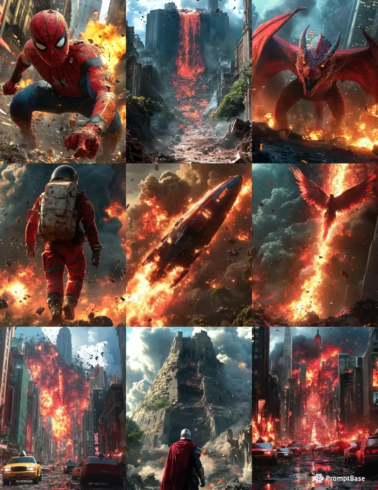 Digital Surreal Apocalyptic Art Midjourney Prompt | PromptBase