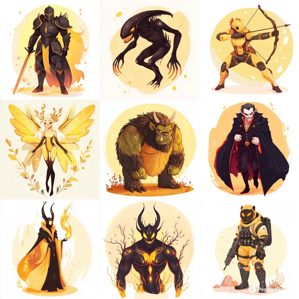 Dynamic Creature Concepts Midjourney Prompt | PromptBase