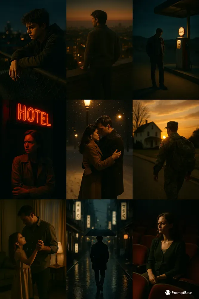 Cinematic Story Frames DALL·E Prompt | PromptBase