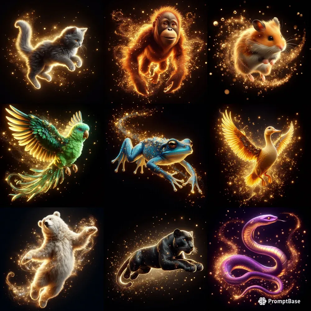 Magical Animal Renders DALL·E Prompt | PromptBase