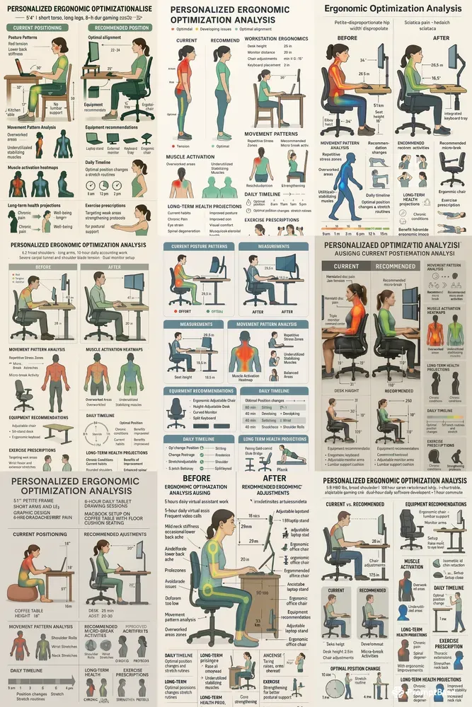 Ergonomic Body Mapping Scanners ChatGPT Image Prompt | PromptBase