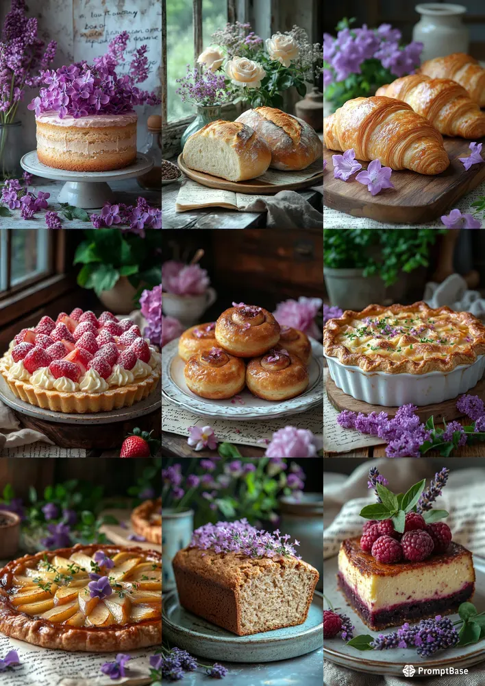 Realistic Homemade Baking Photos Midjourney Prompt | PromptBase