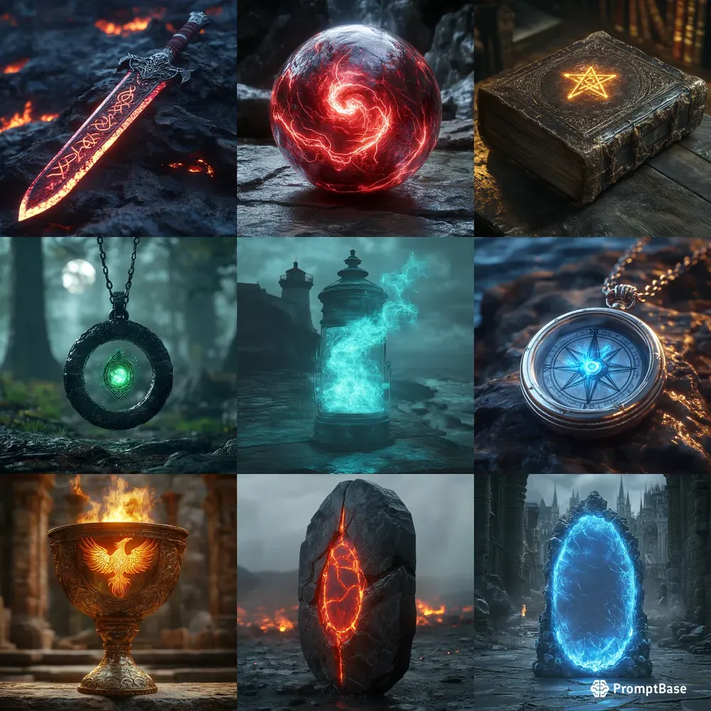 Ethereal Artifact Creation Blueprints Midjourney Prompt | PromptBase