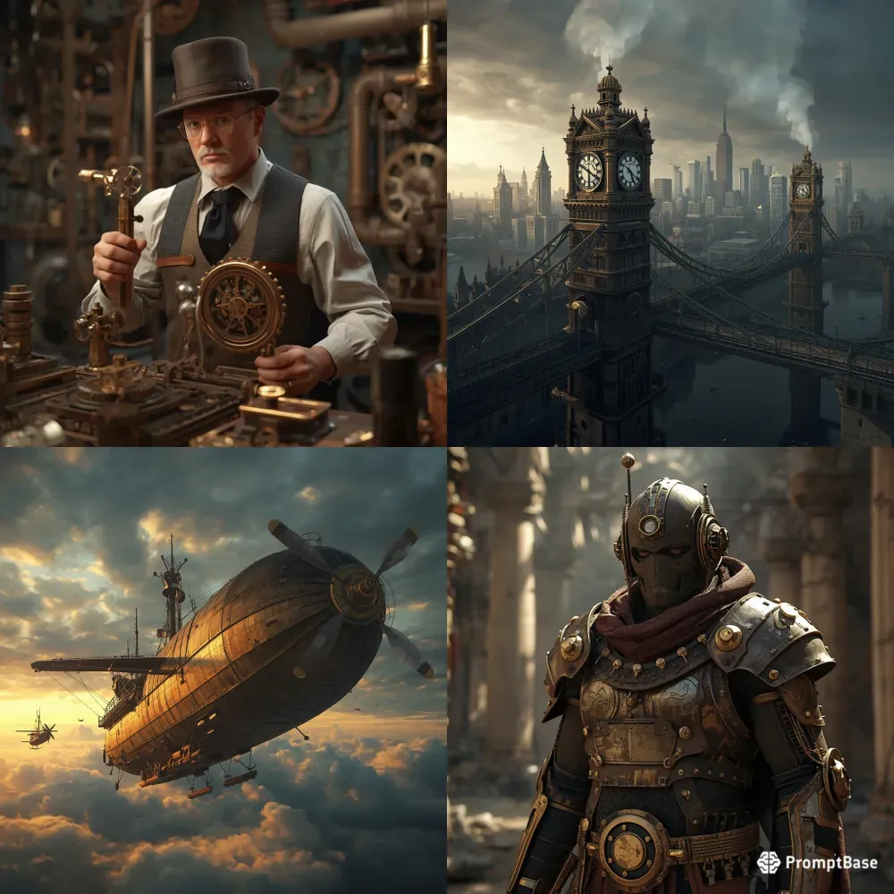 Steampunk Art Leonardo Ai Prompt | PromptBase