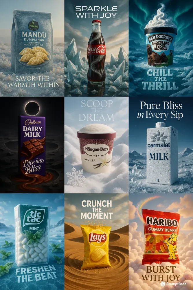 Advertising Product Poster Designs ChatGPT Image Prompt | PromptBase