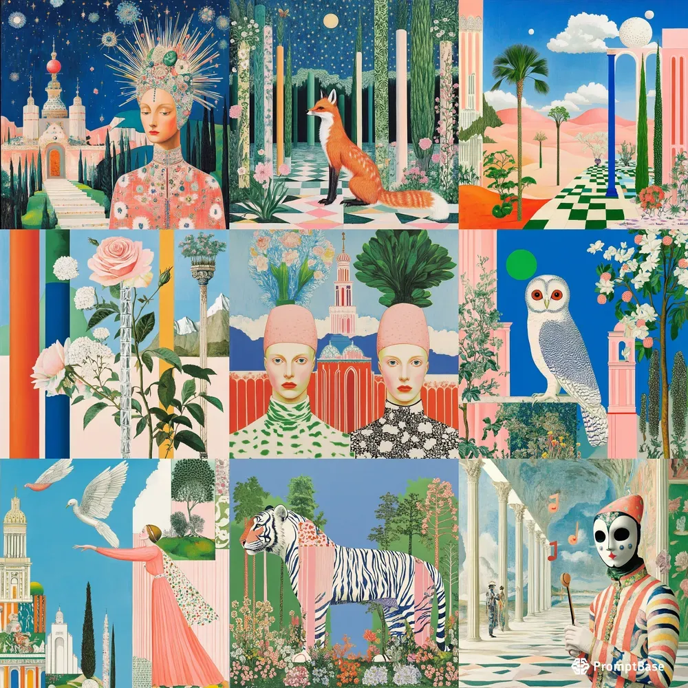 Astral Surrealism Art Style Midjourney Prompt | PromptBase