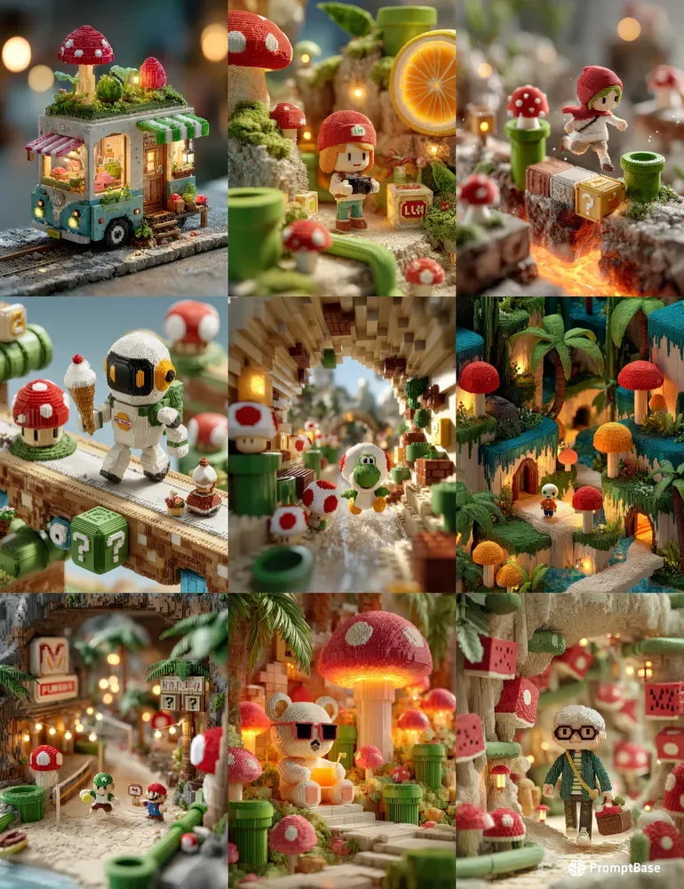 Ninmar Game Scenes For Mj Animations Midjourney Prompt | PromptBase