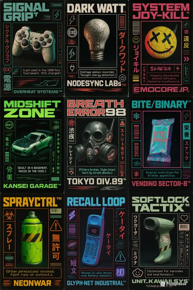 Retro Cyber Poster Makers ChatGPT Image Prompt | PromptBase