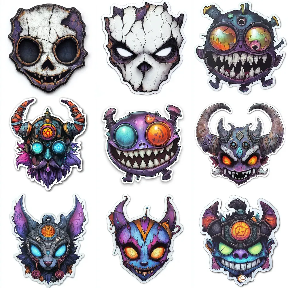 Monster Summon Game Icons Midjourney Prompt | PromptBase