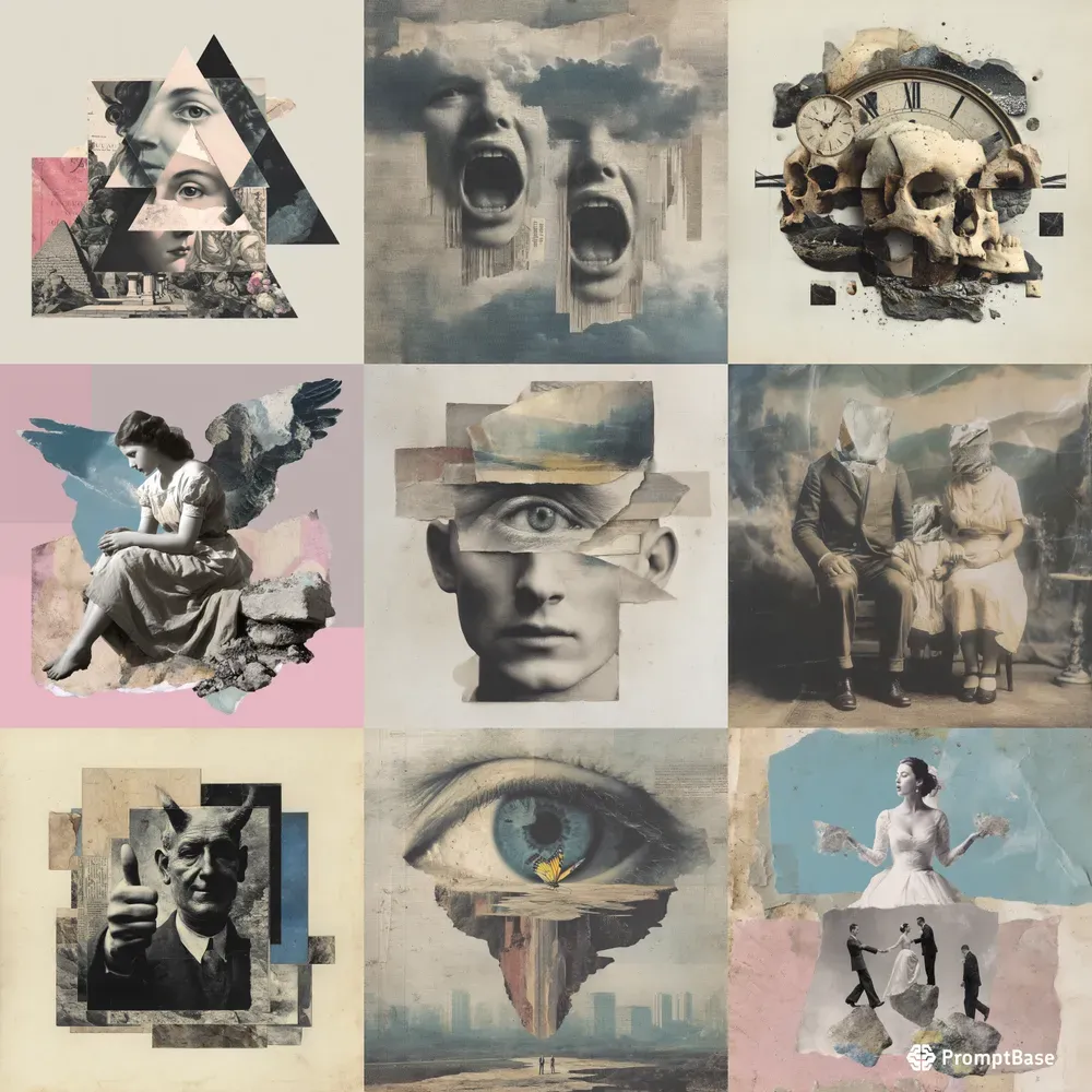 Suspended Symbol Logics Midjourney Prompt | PromptBase