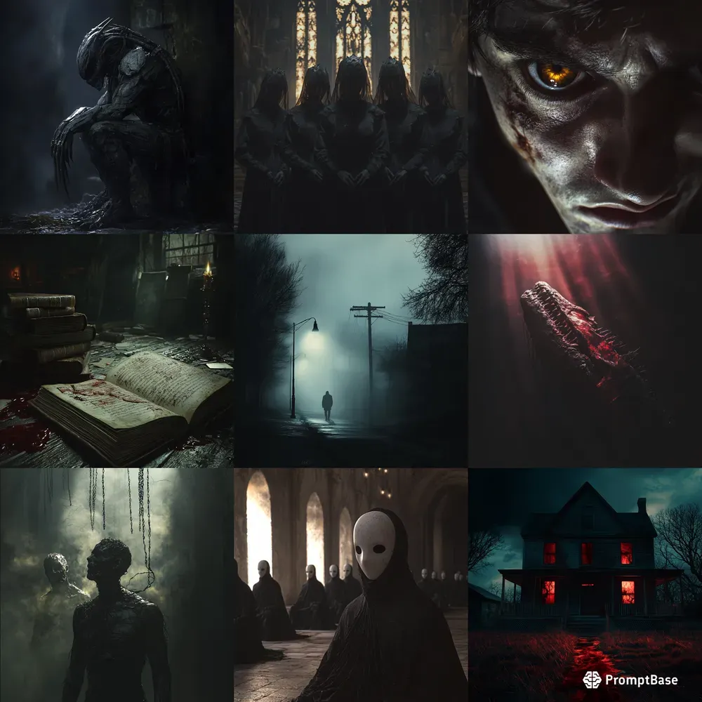 Realistic Horror Scenes Midjourney Prompt | PromptBase