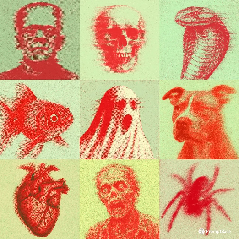 Chaotic Motion Blur Portraits ChatGPT Image Prompt | PromptBase