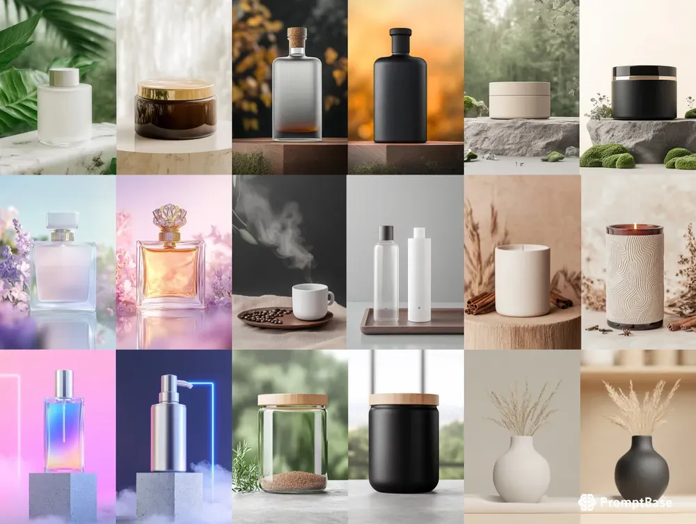 Dualist Modern Product Mockup Canvas Midjourney Prompt | PromptBase