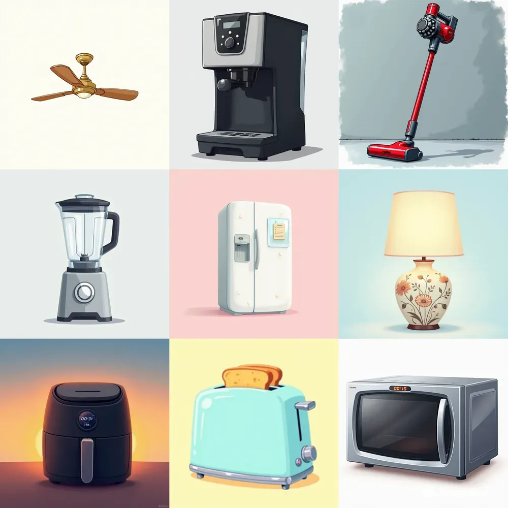 Cartoon Portraits Of Objects FLUX Prompt | PromptBase