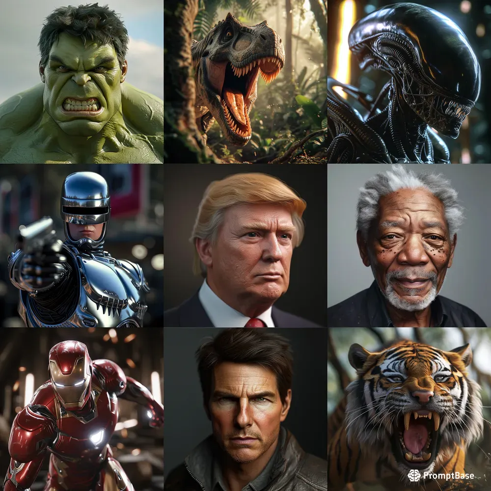 Photorealistic Portraits Of Any Characters Midjourney Prompt | PromptBase