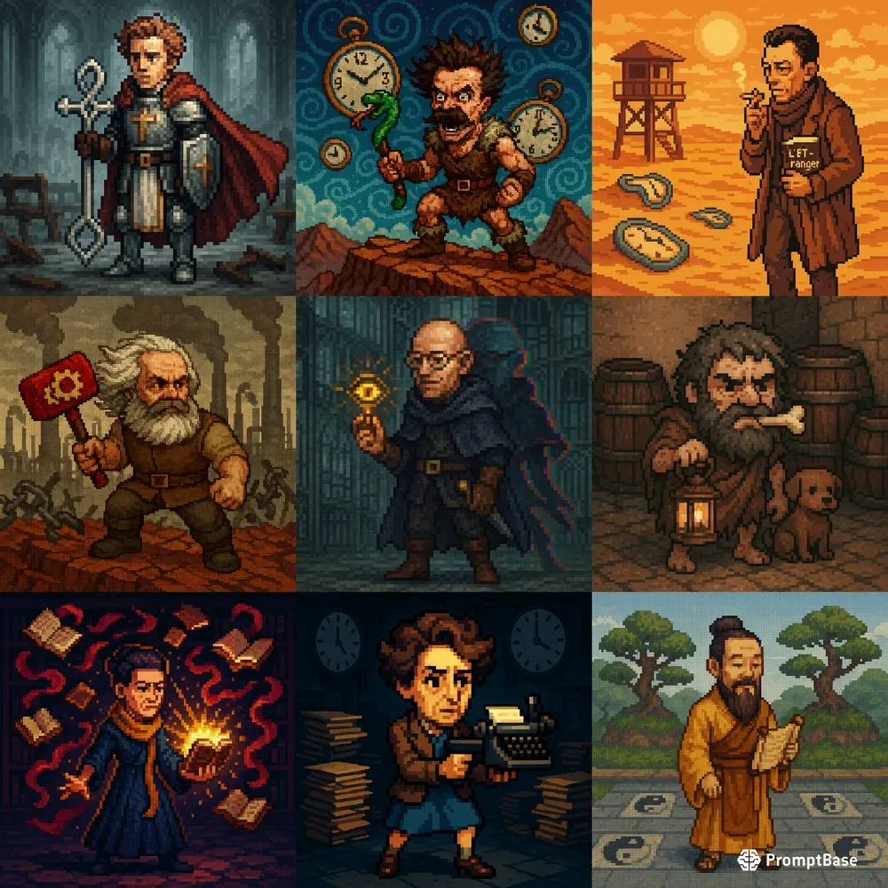 Tiny Thinkers Rpg Pixel Packs ChatGPT Image Prompt | PromptBase