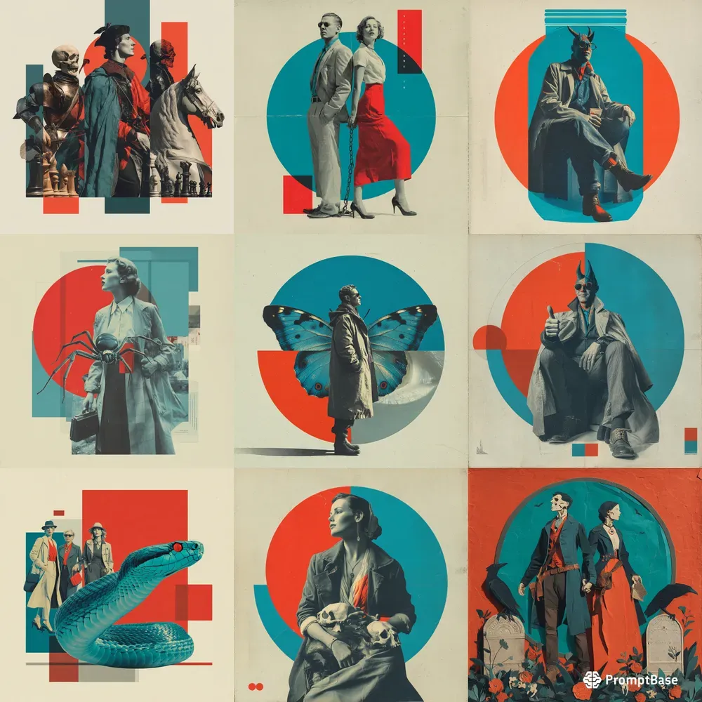 Polite Paradox Portraits Midjourney Prompt | PromptBase