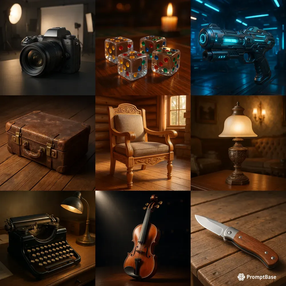 Illustration 3D Render Objects Props ChatGPT Image Prompt | PromptBase