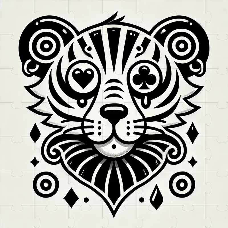 Jackpot Animal Logo Vector DALL·E Prompt | PromptBase