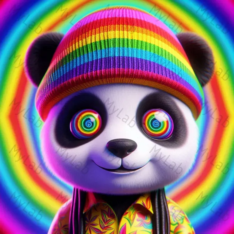 Psycho Hypno 3D Animals DALL·E Prompt | PromptBase
