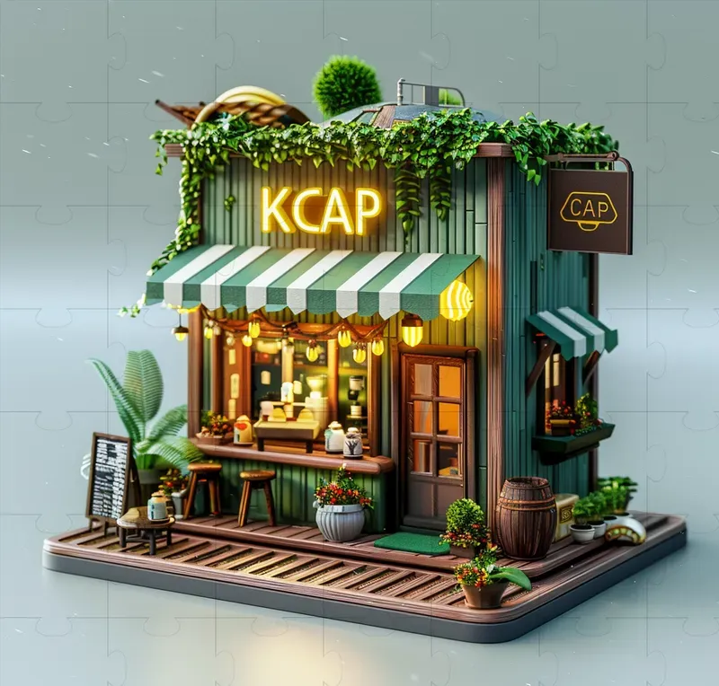 Customizable 3D Business Building Renders Midjourney Prompt | PromptBase