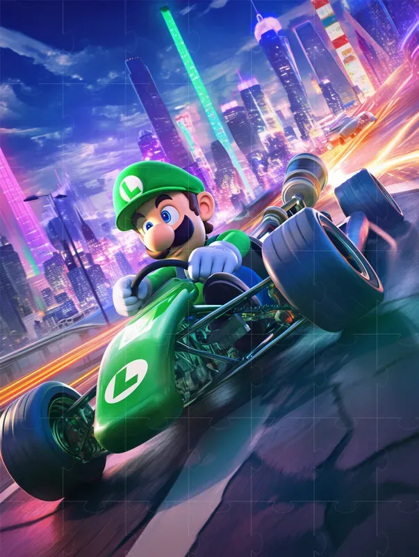 Epic Super Mario Bros Posters Midjourney Prompt | PromptBase