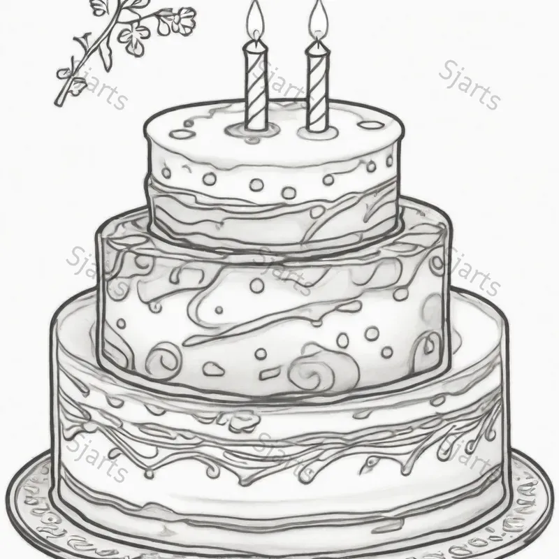 Simple Outline Easy Kids Coloring Pages Leonardo Ai Prompt | PromptBase