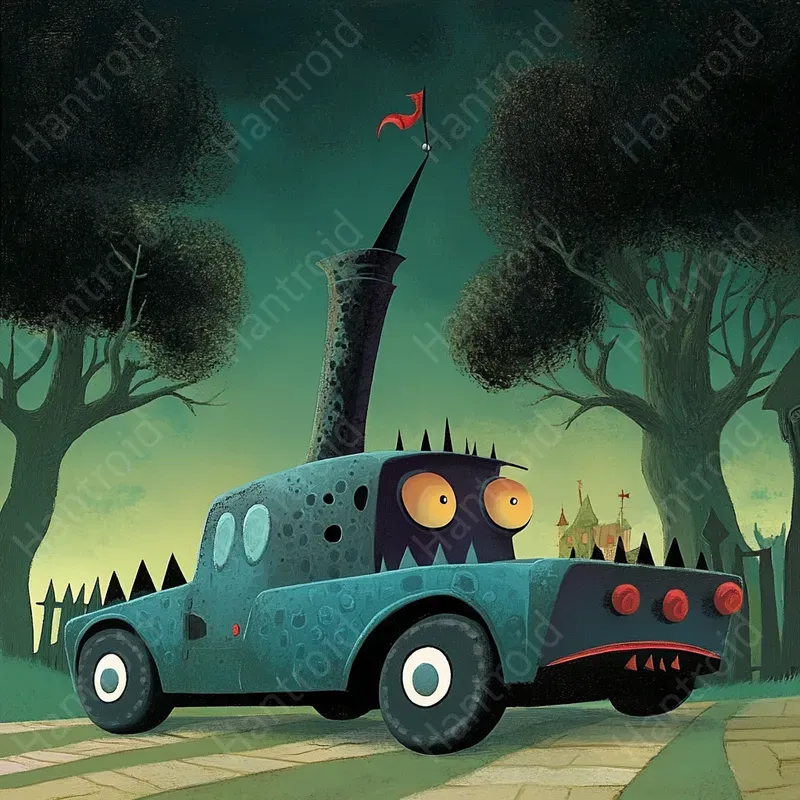 Whimsical Cartoonish Illustrations Midjourney Prompt | PromptBase