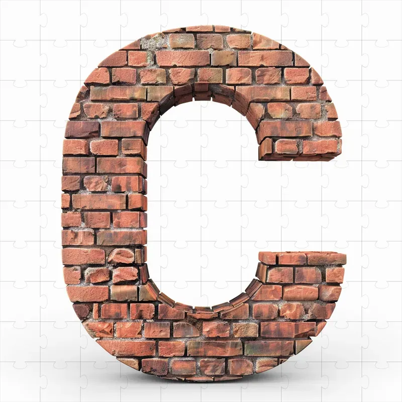 Brick Stone Letters Art Designs Midjourney Prompt | PromptBase