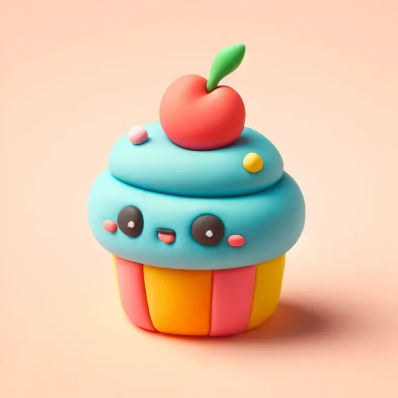 Cute Animated Objects Made Of Plasticine DALL·E Prompt | PromptBase