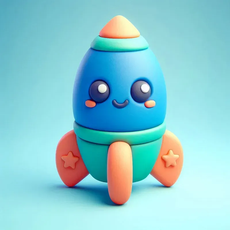 Cute Clay Plasticine 3D Icons DALL·E Prompt | PromptBase
