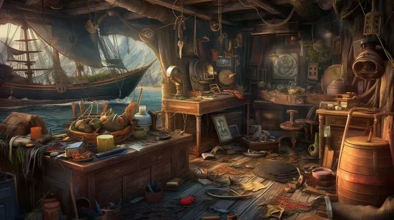 Dynamic Hidden Object Scenes Midjourney Prompt | PromptBase