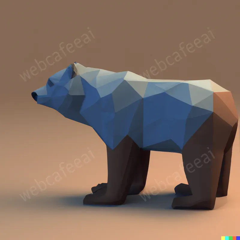 Low Poly Digital Sculptures DALL·E Prompt | PromptBase