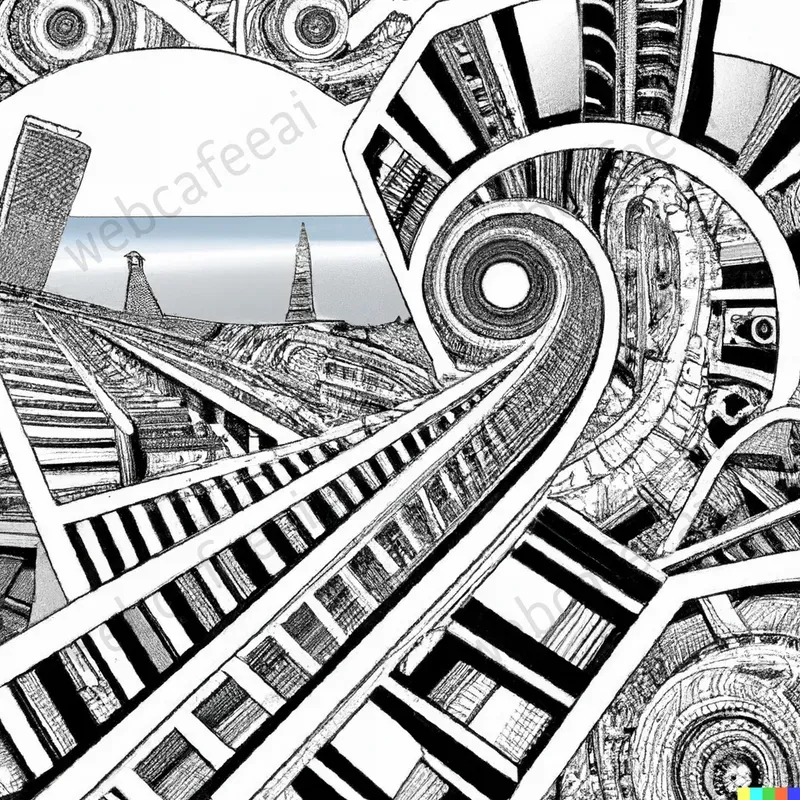 Mc Escher Art DALL·E Prompt | PromptBase